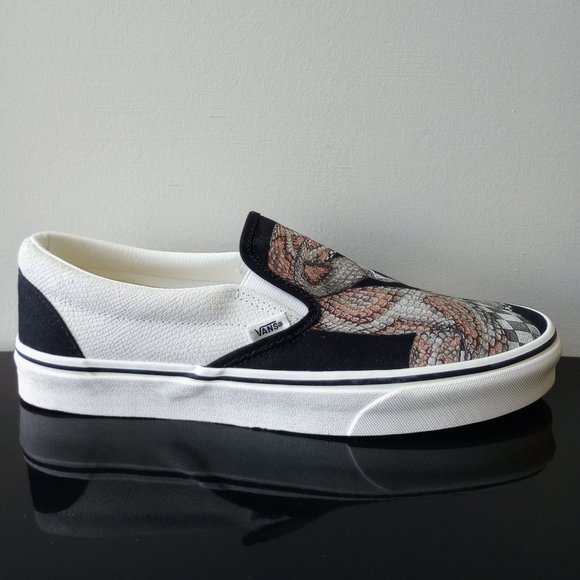 Vans | Shoes | Vans Mens Classic Slipon Desert Leather Canvas Sneaker ...